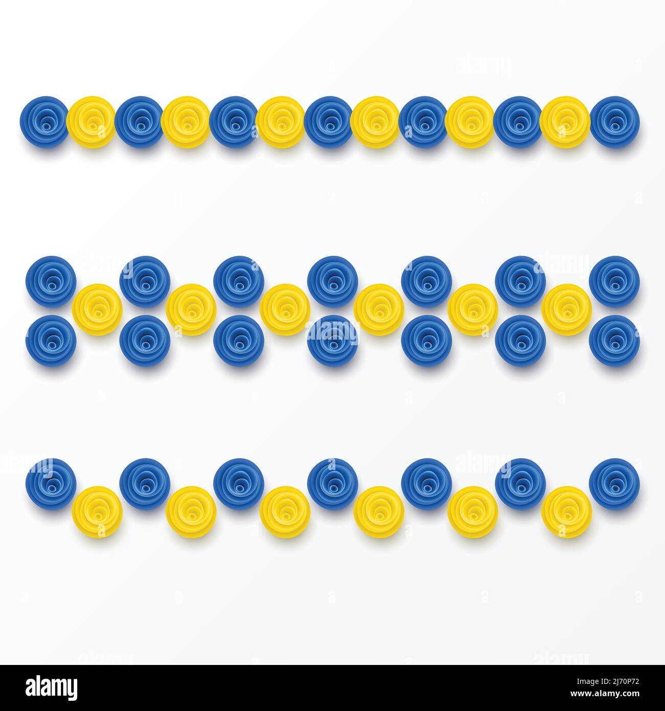 Top view yellow flower Stock Vector Images - Alamy