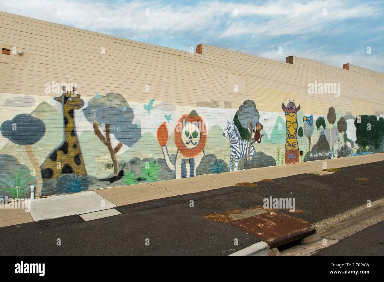 Norlane Street Art, Geelong, Victoria, Australia Stock Photo - Alamy