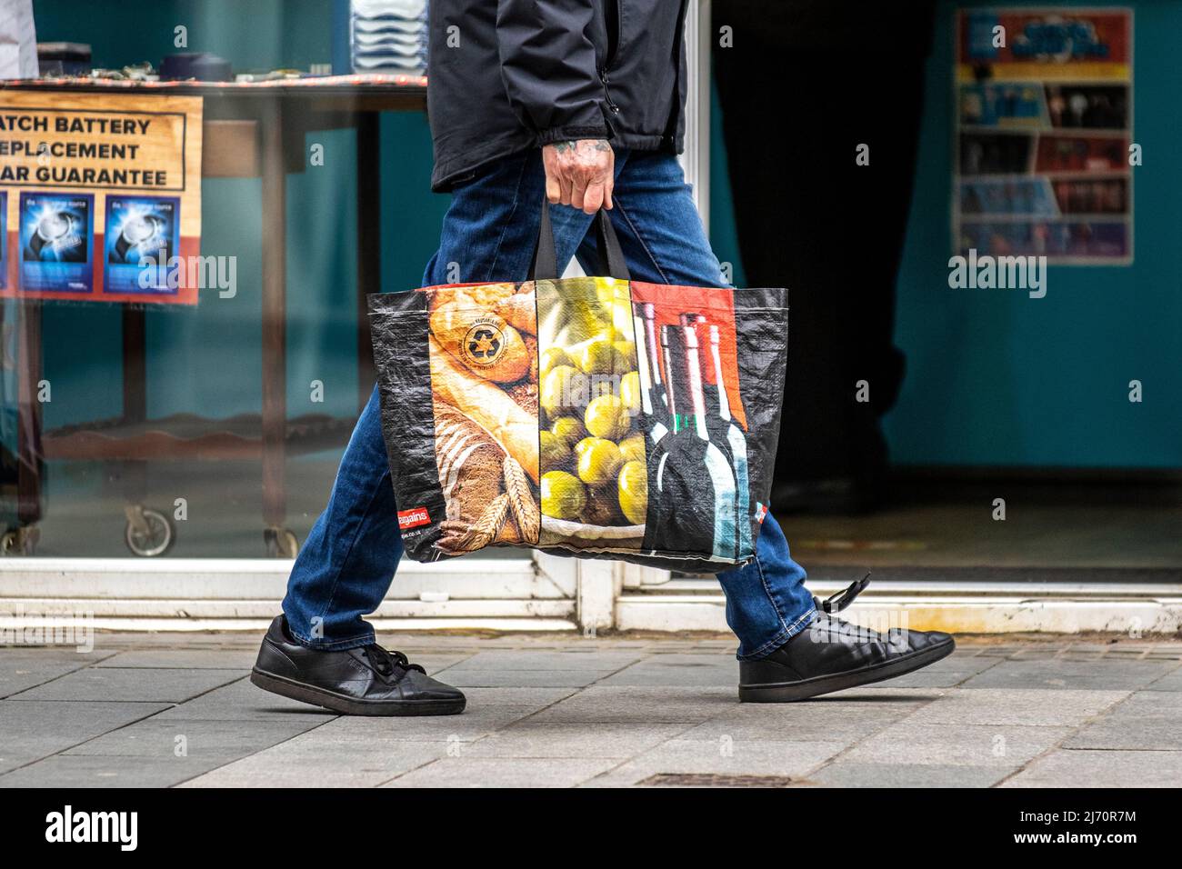 Stores Bag for Life. reusable bag 100% recycled plastic polyproplene ...