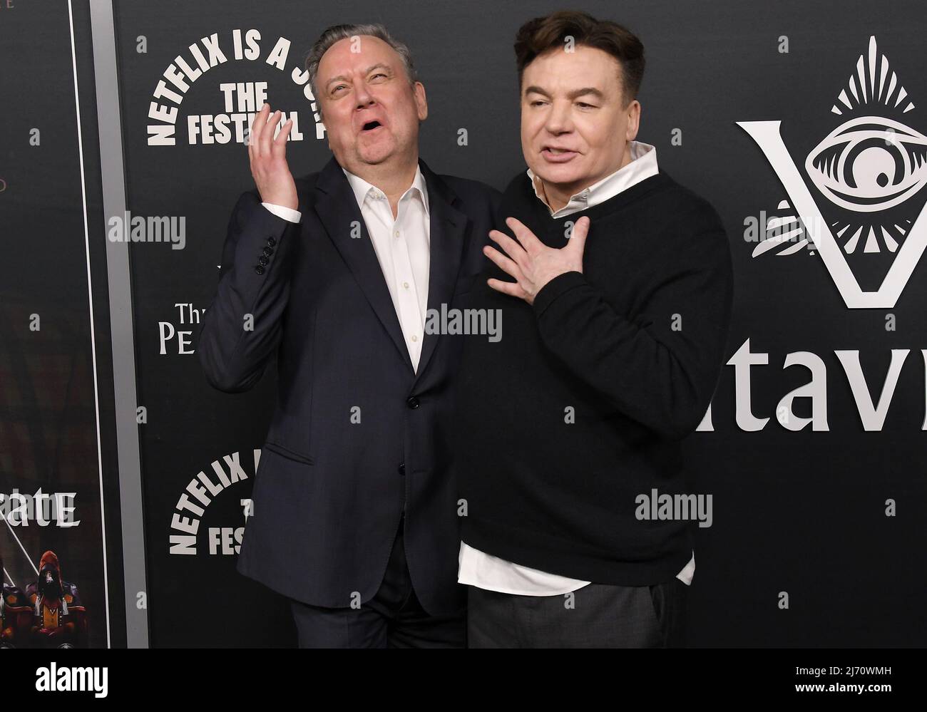 (L-R) Richard McCabe and Mike Myers at the Netflix’s THE PENTAVERATE ...