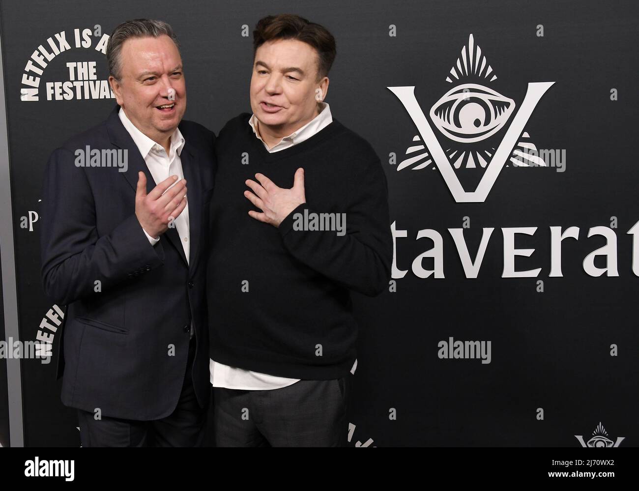 (L-R) Richard McCabe and Mike Myers at the Netflix’s THE PENTAVERATE ...