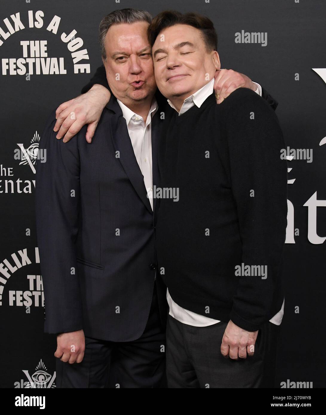 (L-R) Richard McCabe and Mike Myers at the Netflix’s THE PENTAVERATE ...