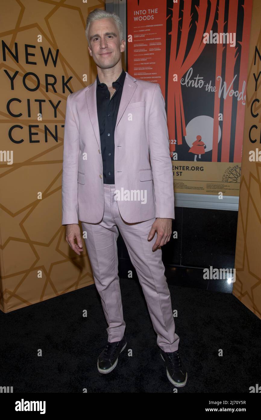 Gavin Creel attends New York City Center Spring Gala Encores! "Into The ...