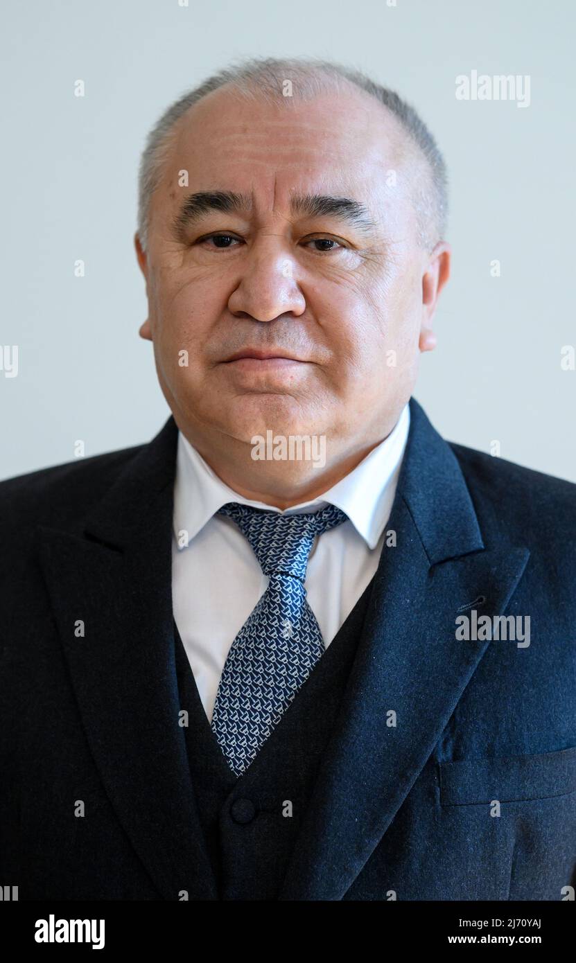 Berlin, Germany. 05th May, 2022. Omurbek Tekebaev, Ambassador of ...