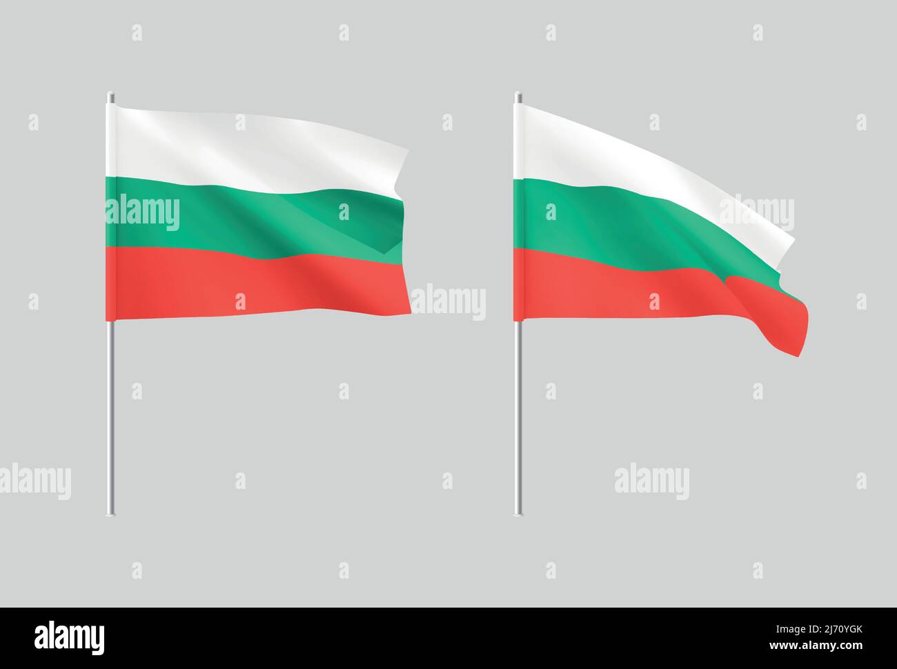 Bulgarian flags Stock Vector Images - Alamy