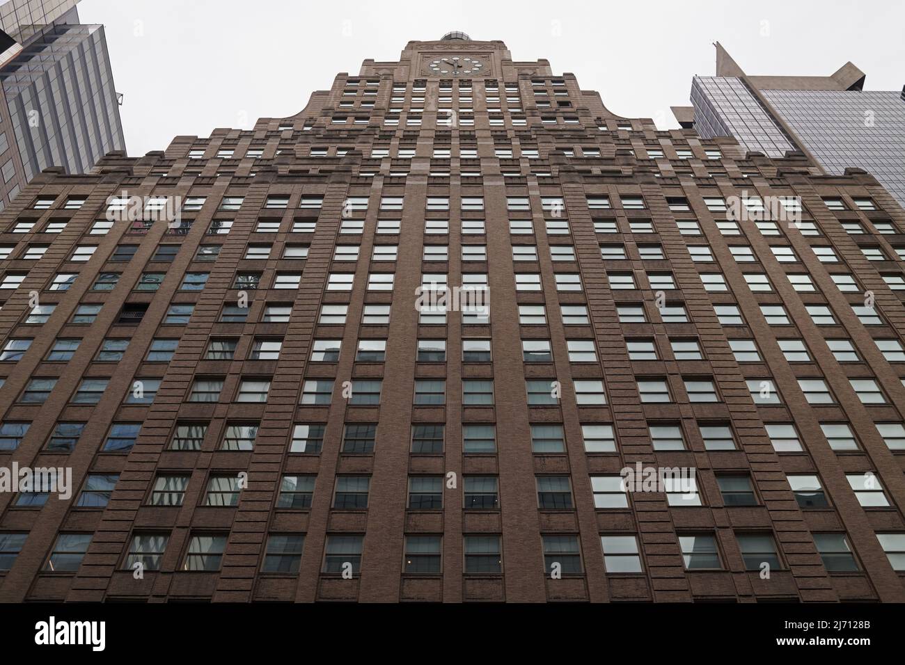Typical high rise buildings in the city centre of Manhattan Stock Photo ...