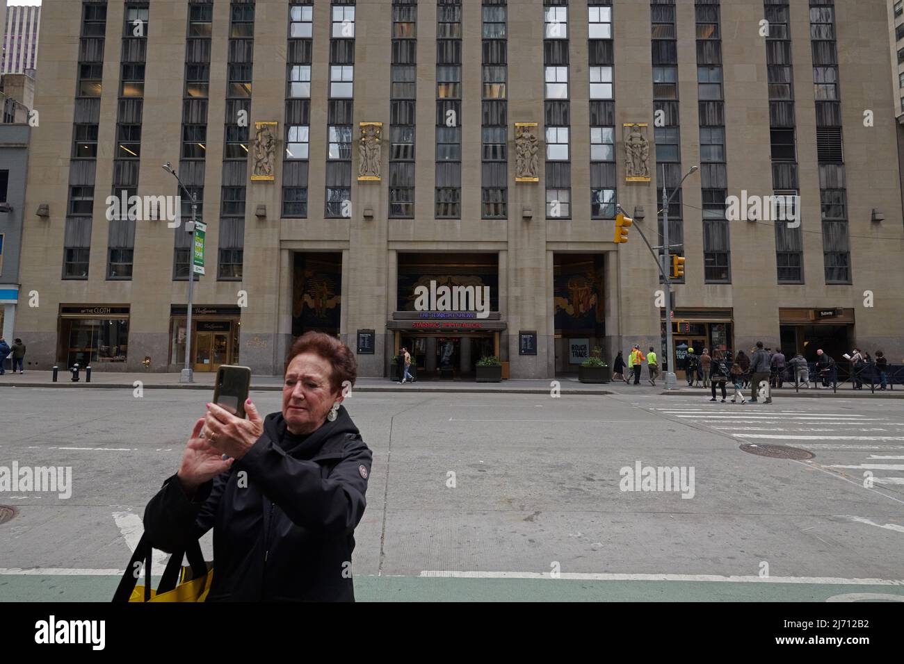 Entrance to CBS Studios Jimmy Fallon's Tonight show in Manhattan New ...