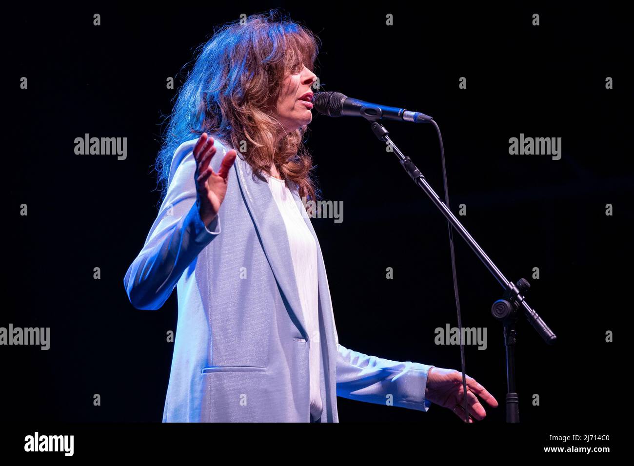 Italian singer Alice, live performs on 31rd July 2021 at Castello ...