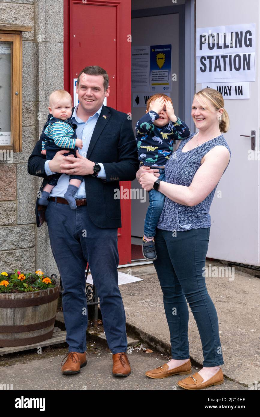 Moray, Scotland, UK. 5 May 2022. Fogwatt Hall, Elgin, Moray, Scotland ...