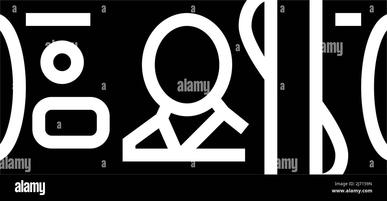 canadian dollar cad glyph icon vector illustration Stock Vector Image ...