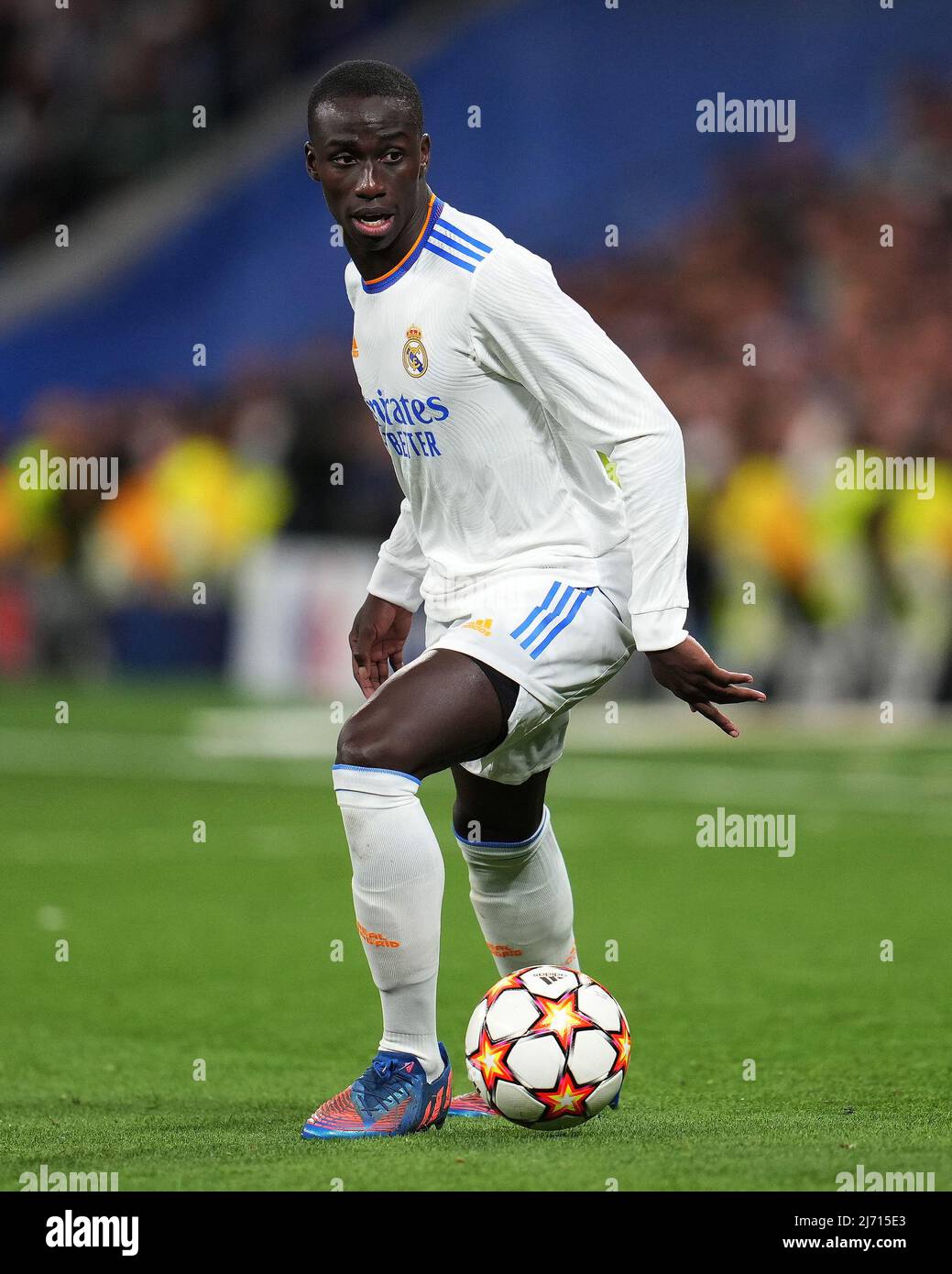 Ferland Mendy of Real Madrid during the UEFA Champions League match ...