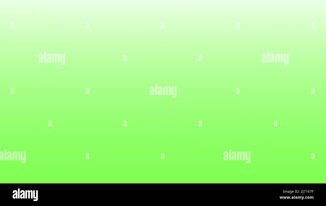 Bright neon green horizontal gradient background or backdrop with copy ...