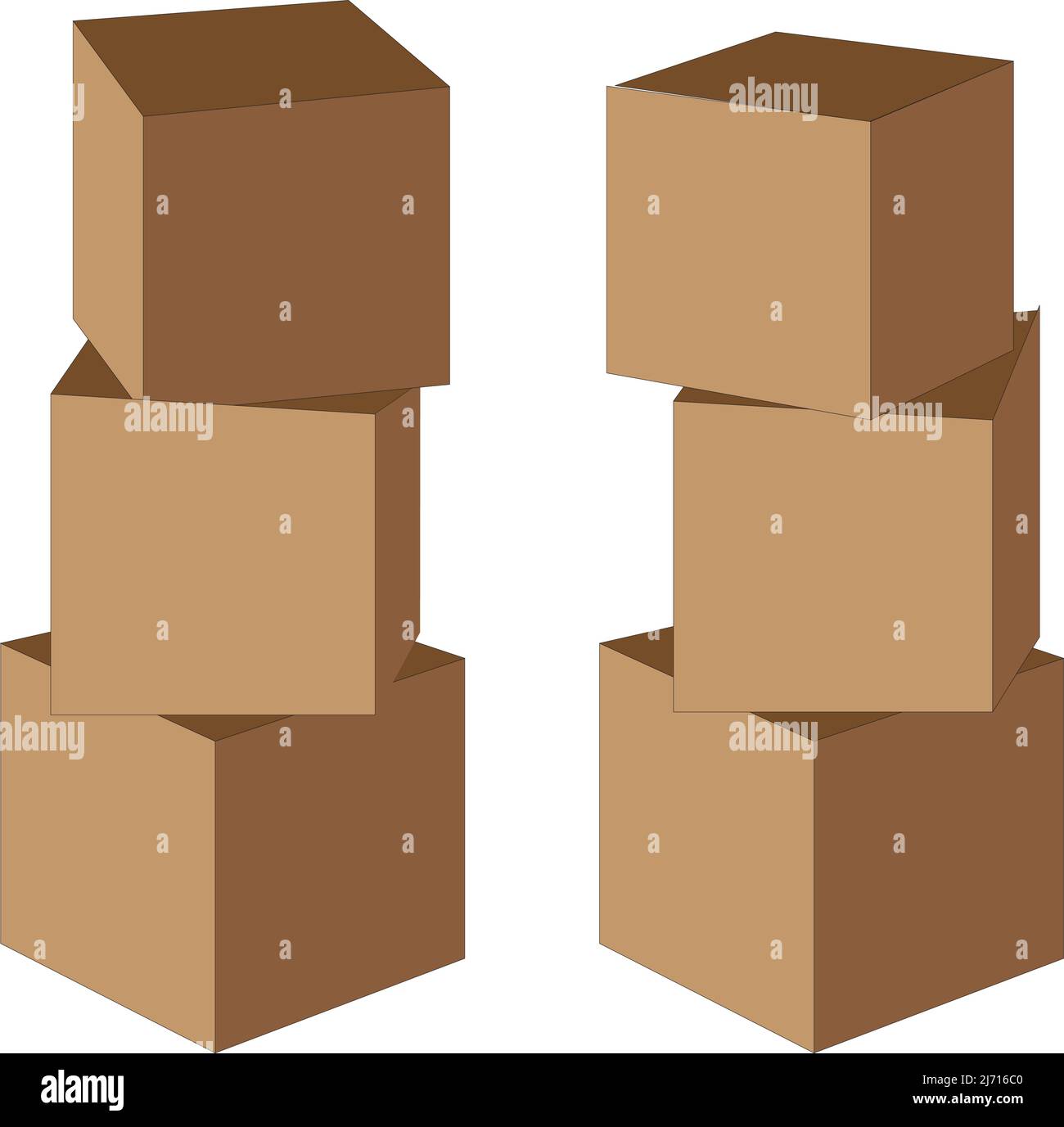 3d paper cube Stock Vector Images - Alamy