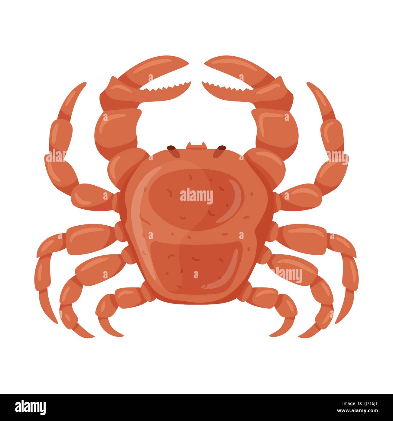 Cartoon marine food ingredient Cut Out Stock Images & Pictures - Alamy