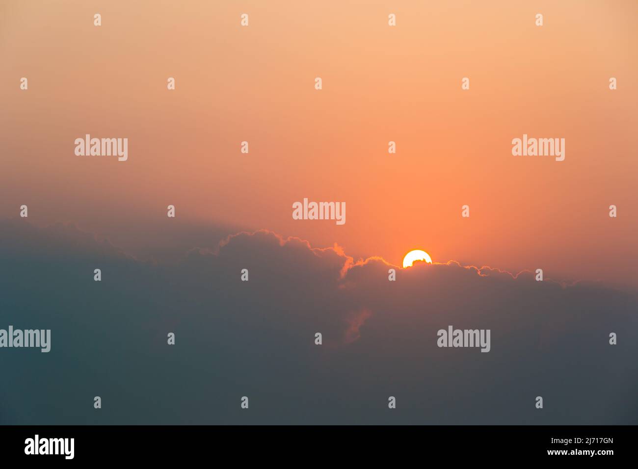 The sun rise up form the cloud Stock Photo - Alamy