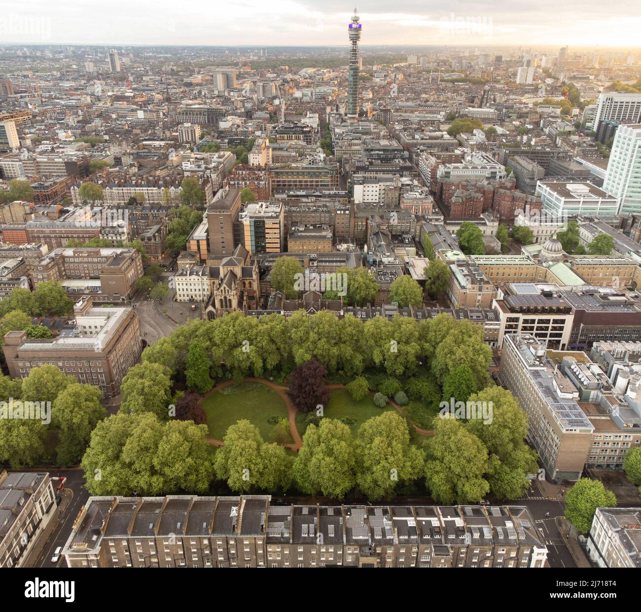 Fitzrovia and Gordon Square, London, England Stock Photo - Alamy
