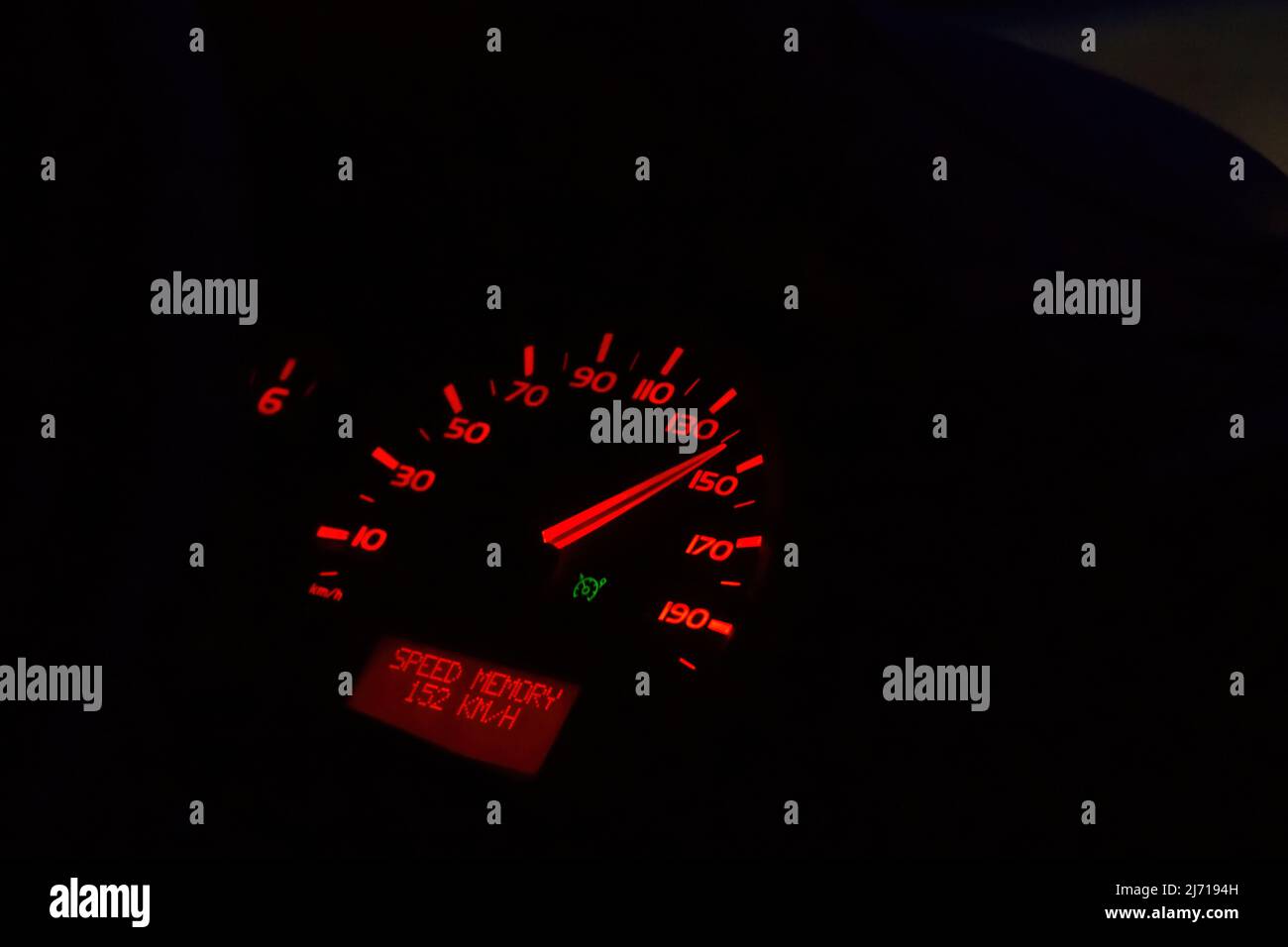 Car speedometer miles hi-res stock photography and images - Alamy