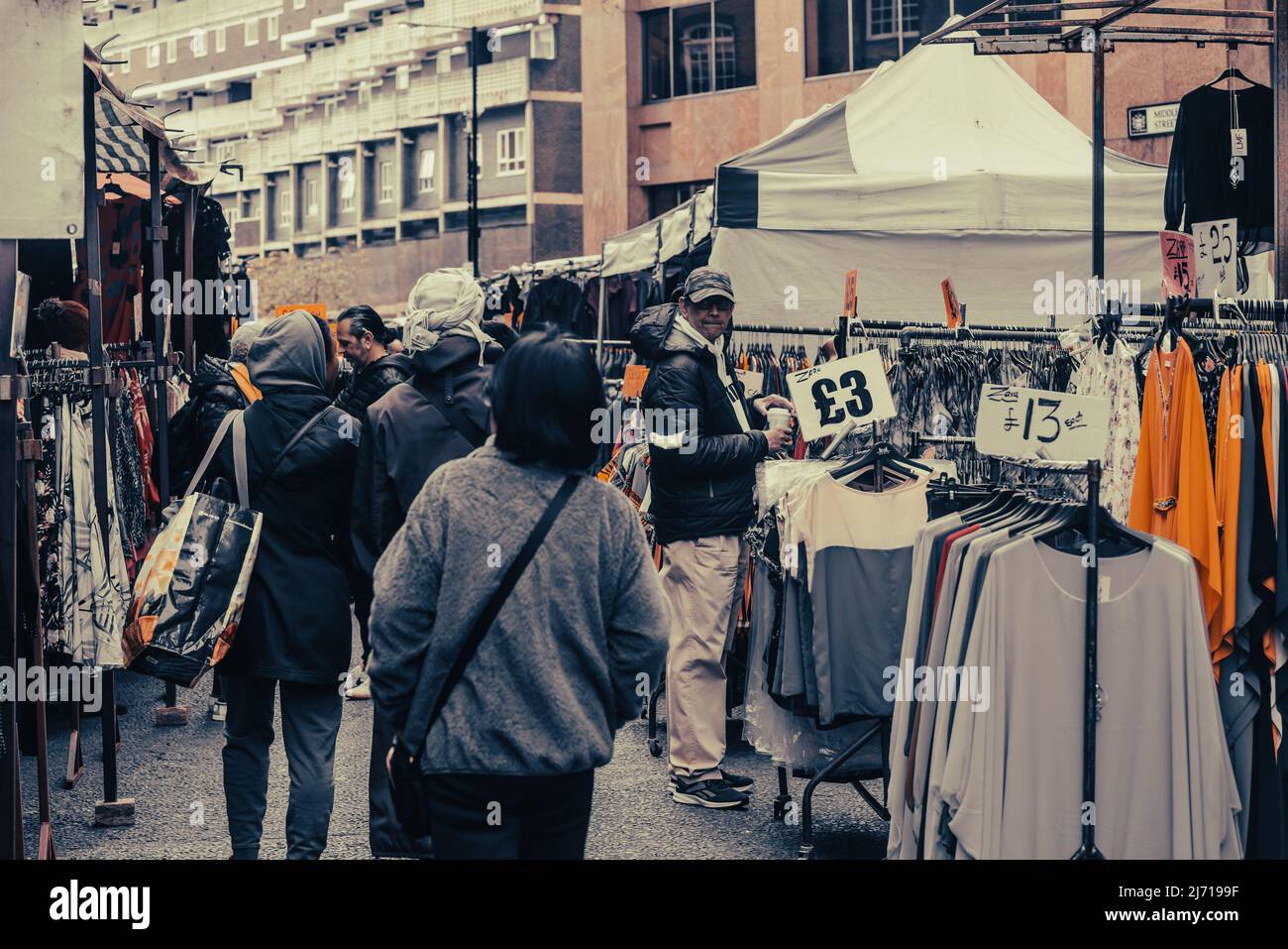 Petticoat lane market gherkin hi-res stock photography and images - Alamy