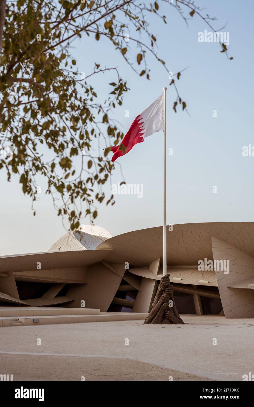 National Museum of Qatar, designed by French architect Jean Nouvel ...