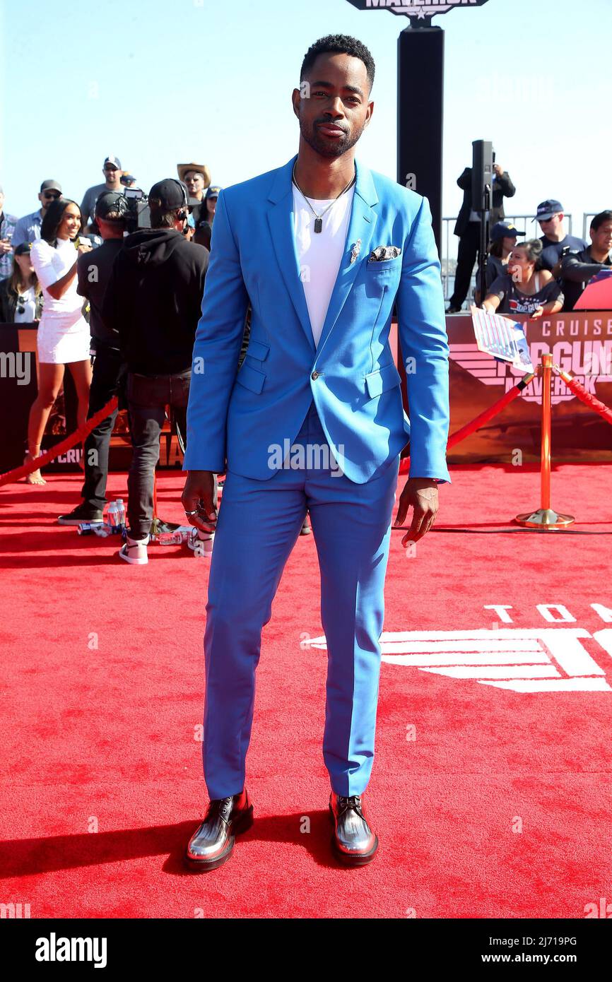 04 May 2022 - San Diego, California - Jay Ellis. ''Top Gun: Maverick ...