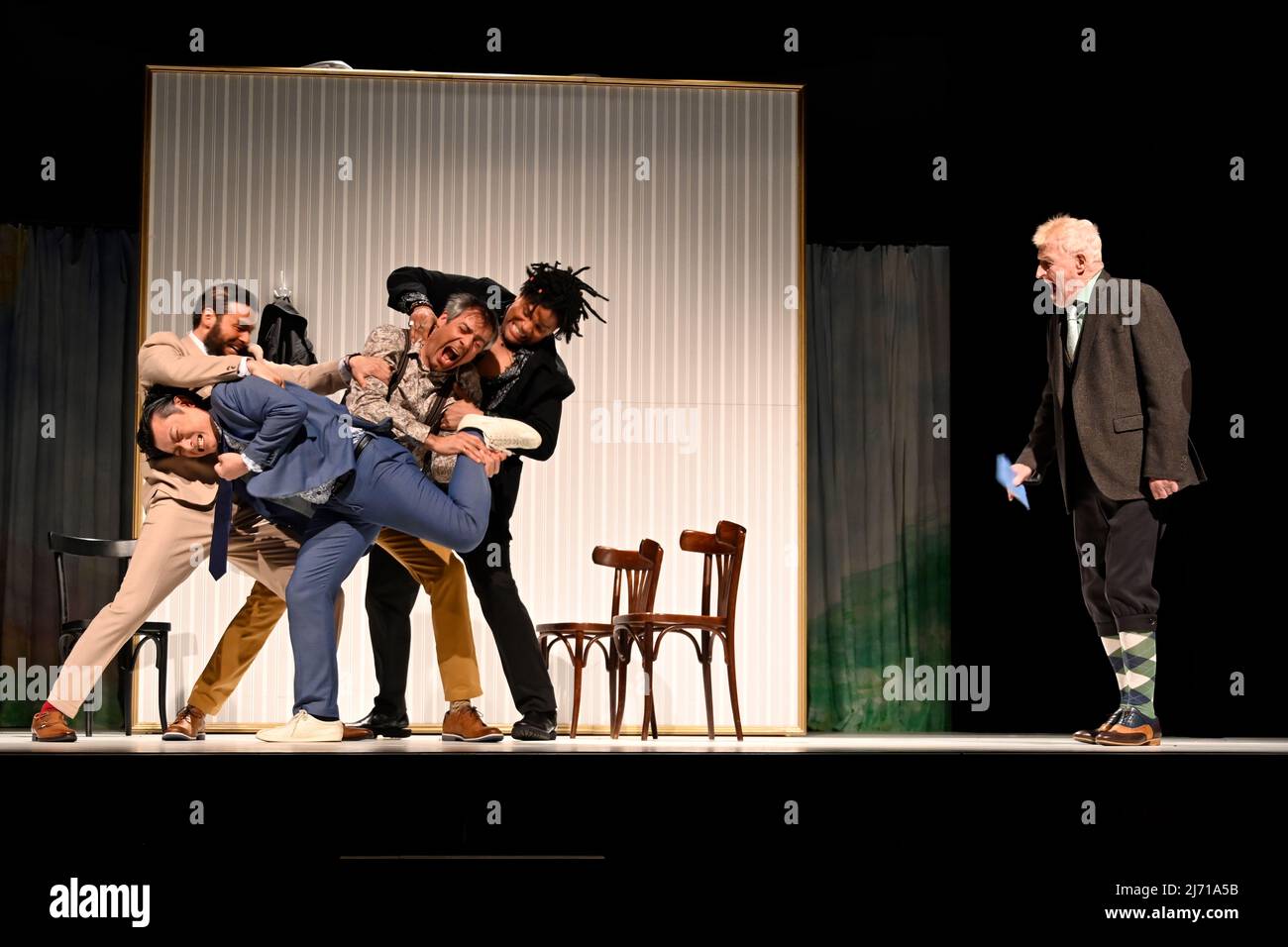 Manolo Palma, Gregor von Holdt, Maverick Quek, Philip Bender und Peter ...