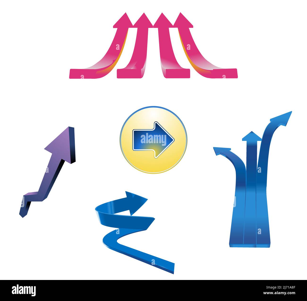 Diagonal arrow shadow direction hi-res stock photography and images - Alamy