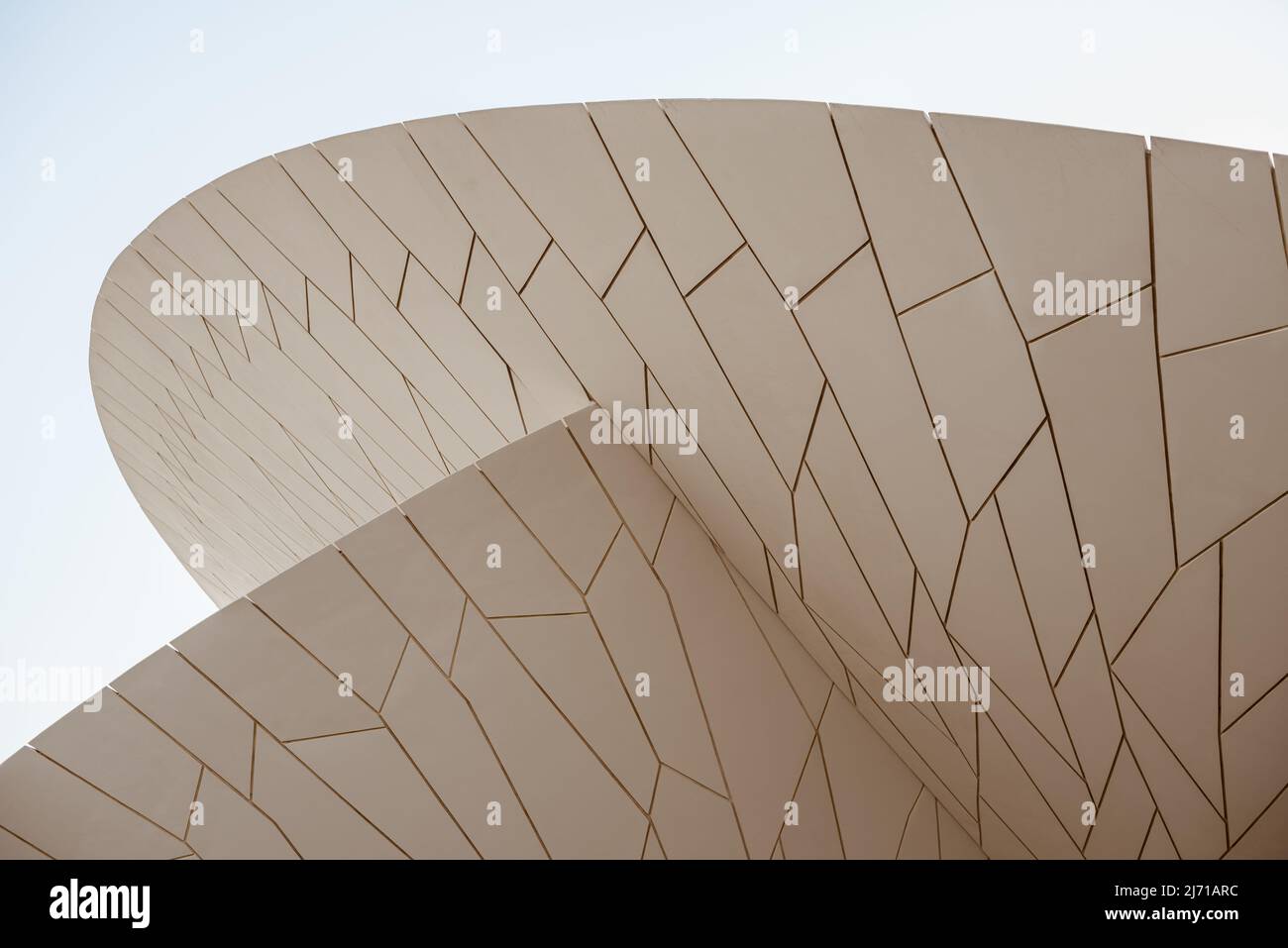 National Museum of Qatar, designed by French architect Jean Nouvel ...