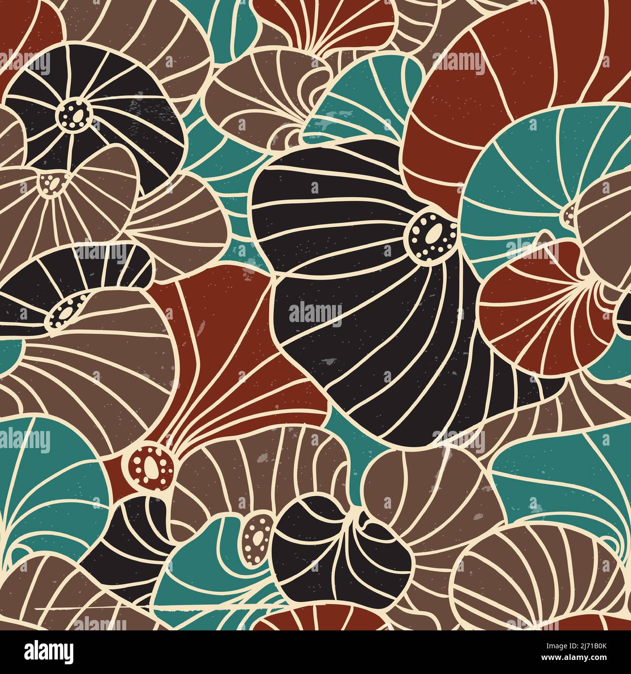 Vintage style floral Stock Vector Images - Alamy