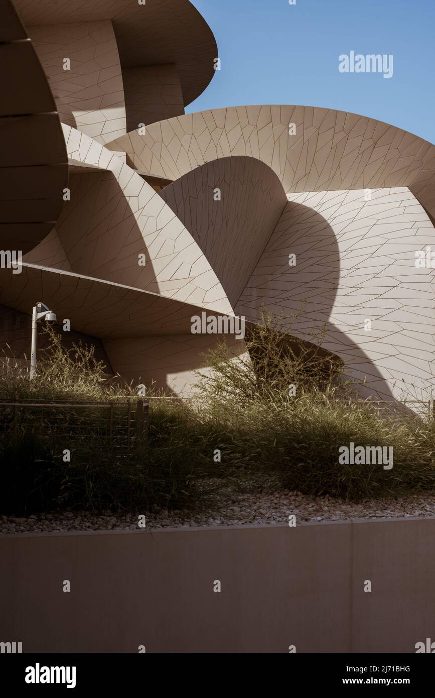 National Museum of Qatar, designed by French architect Jean Nouvel ...