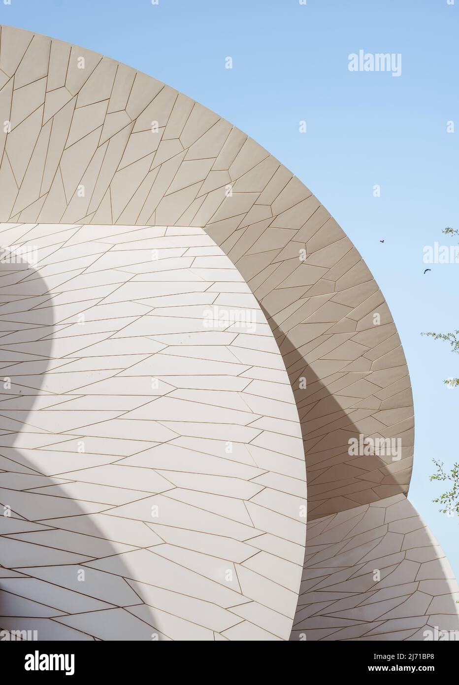 National Museum of Qatar, designed by French architect Jean Nouvel ...