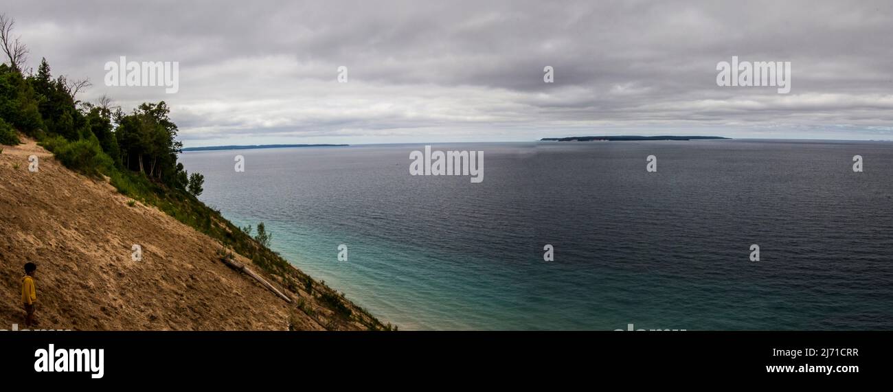 Pyramid Point, Michigan Stock Photo - Alamy