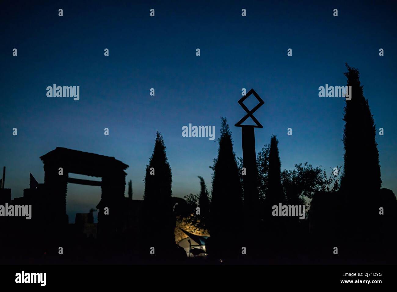 Odinist temple hi-res stock photography and images - Alamy