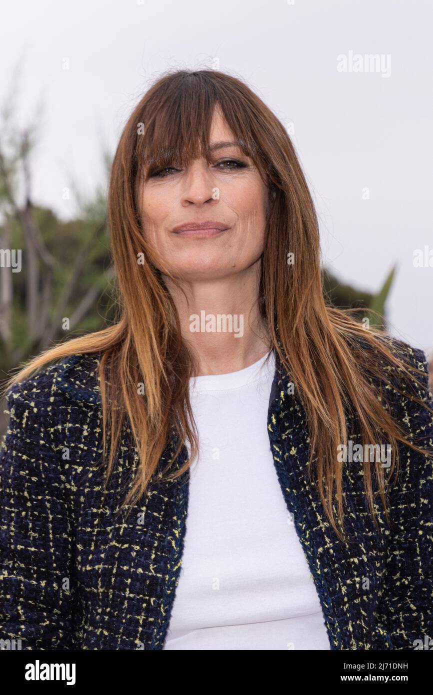 Caroline De Maigret poses before the runway of Chanel Cruise Collection ...