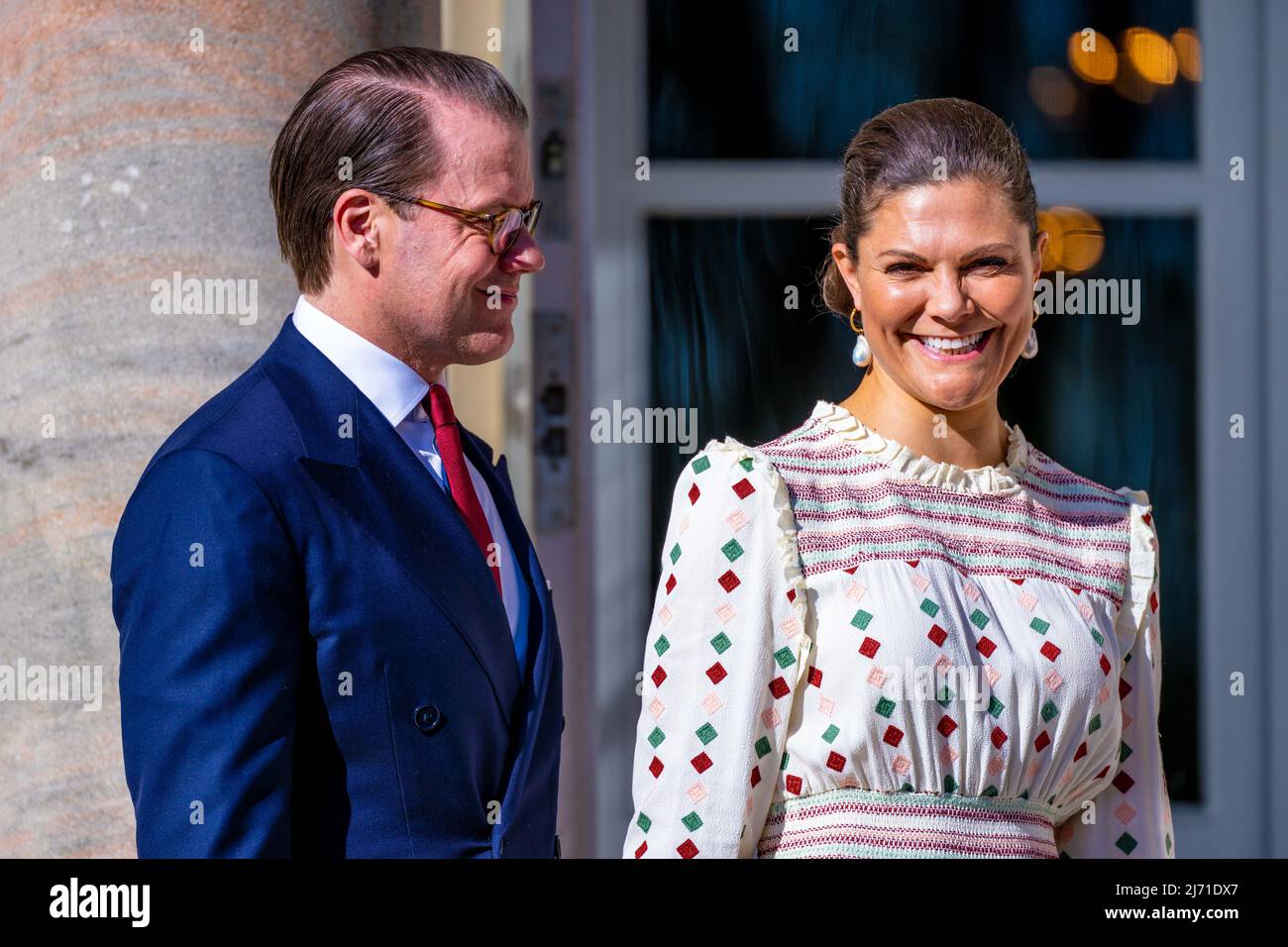 Crown Princess Victoria and Prince Daniel of Sweden starting their ...