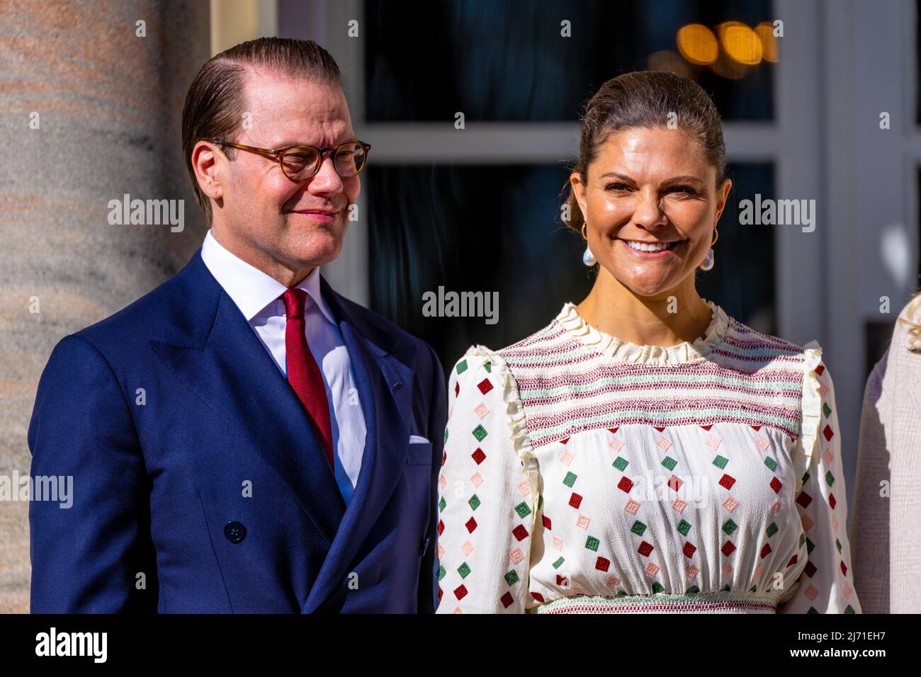 Crown Princess Victoria and Prince Daniel of Sweden starting their ...