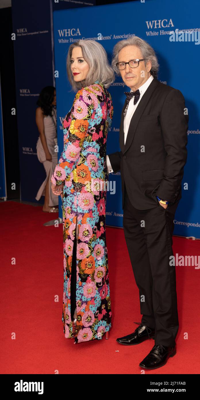 Lobbyist Heather Podesta and filmmaker Stephen Kessler. Walking the red ...