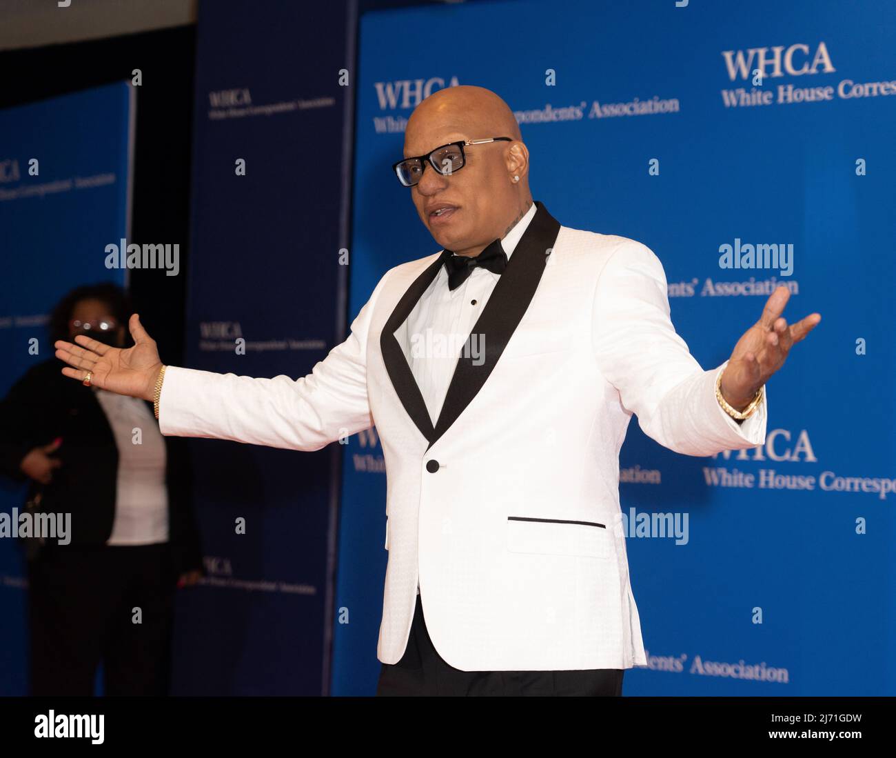 Musician Ski Johnson is walking the red carpet at the White House ...