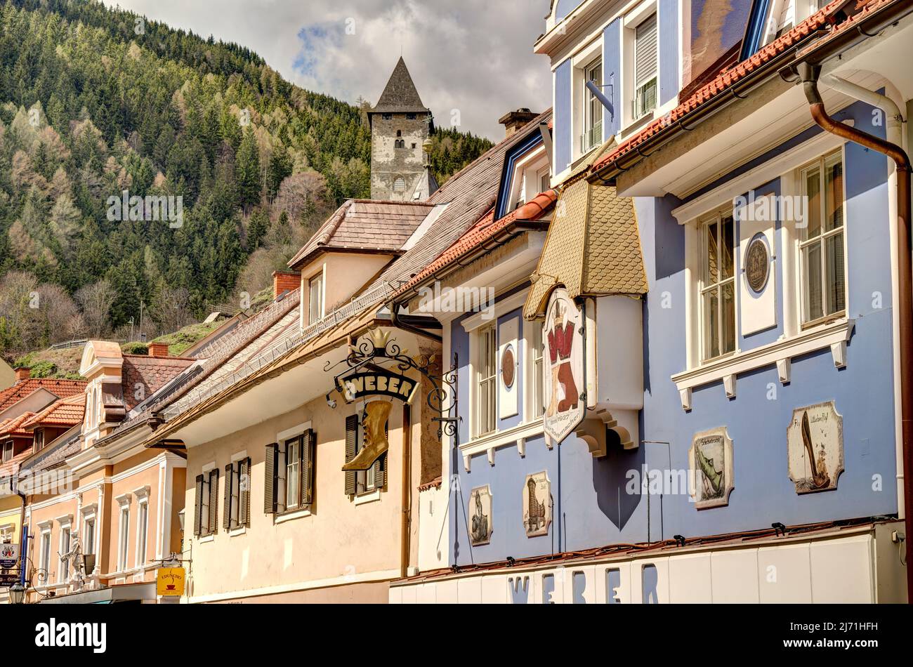 Friesach castle hi-res stock photography and images - Alamy