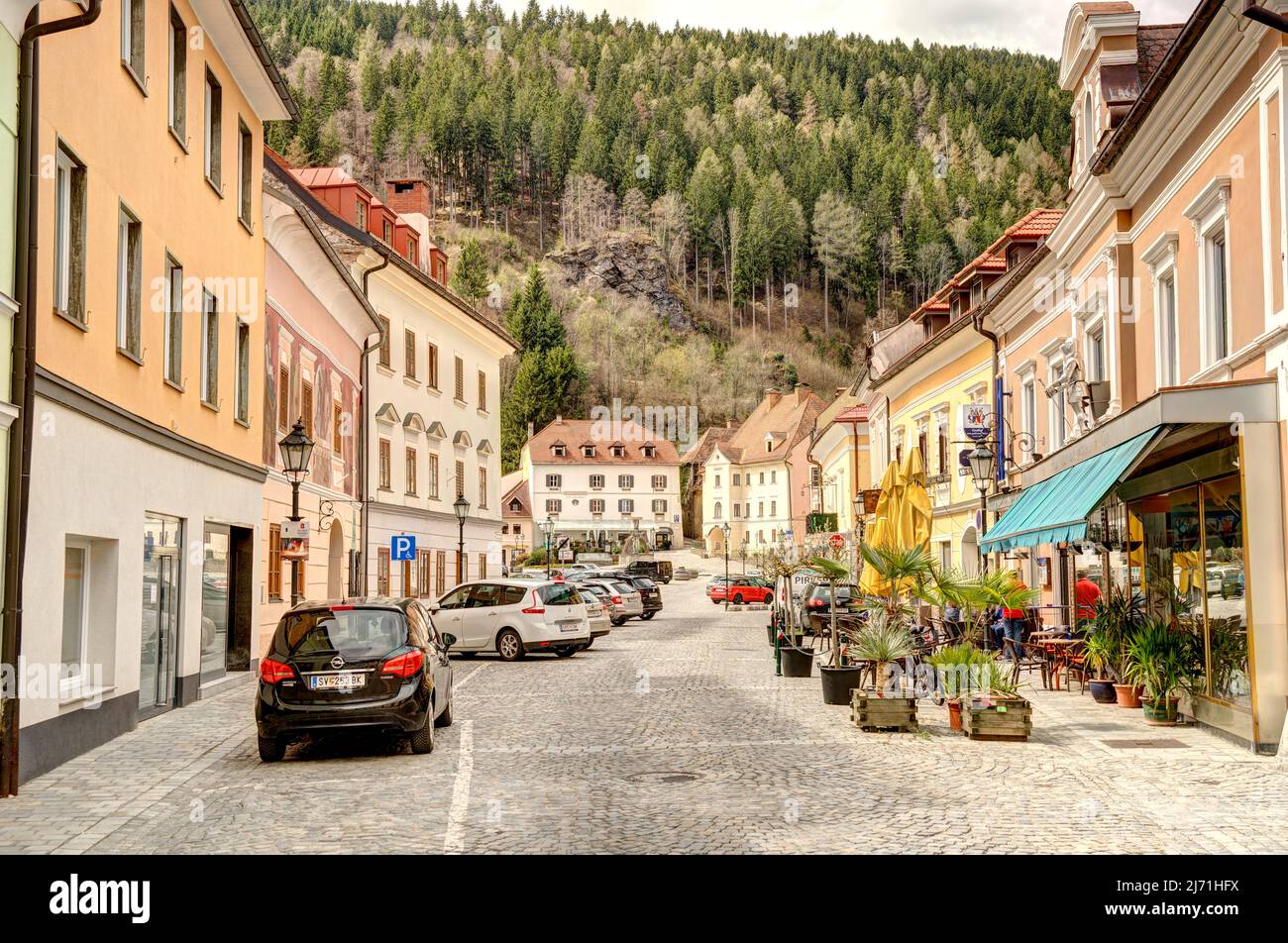 Friesach castle hi-res stock photography and images - Alamy