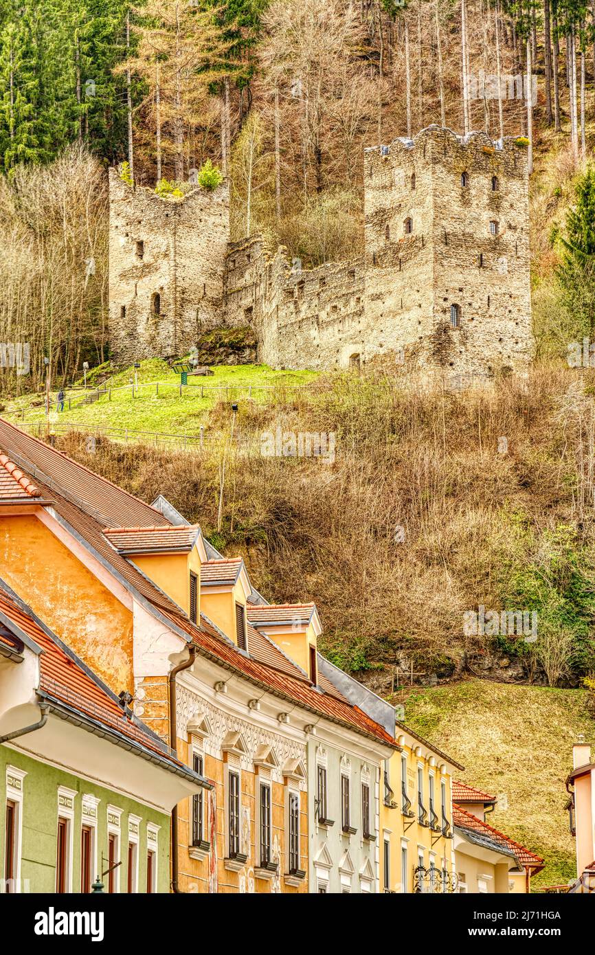 Friesach castle hi-res stock photography and images - Alamy