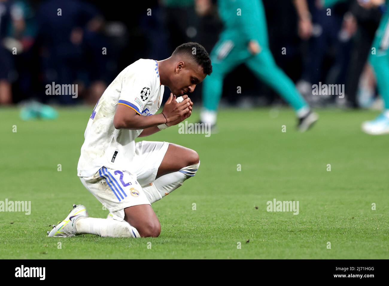 Madrid, Spain; 04.05.2022.- Real Madrid vs Manchester City Champions ...