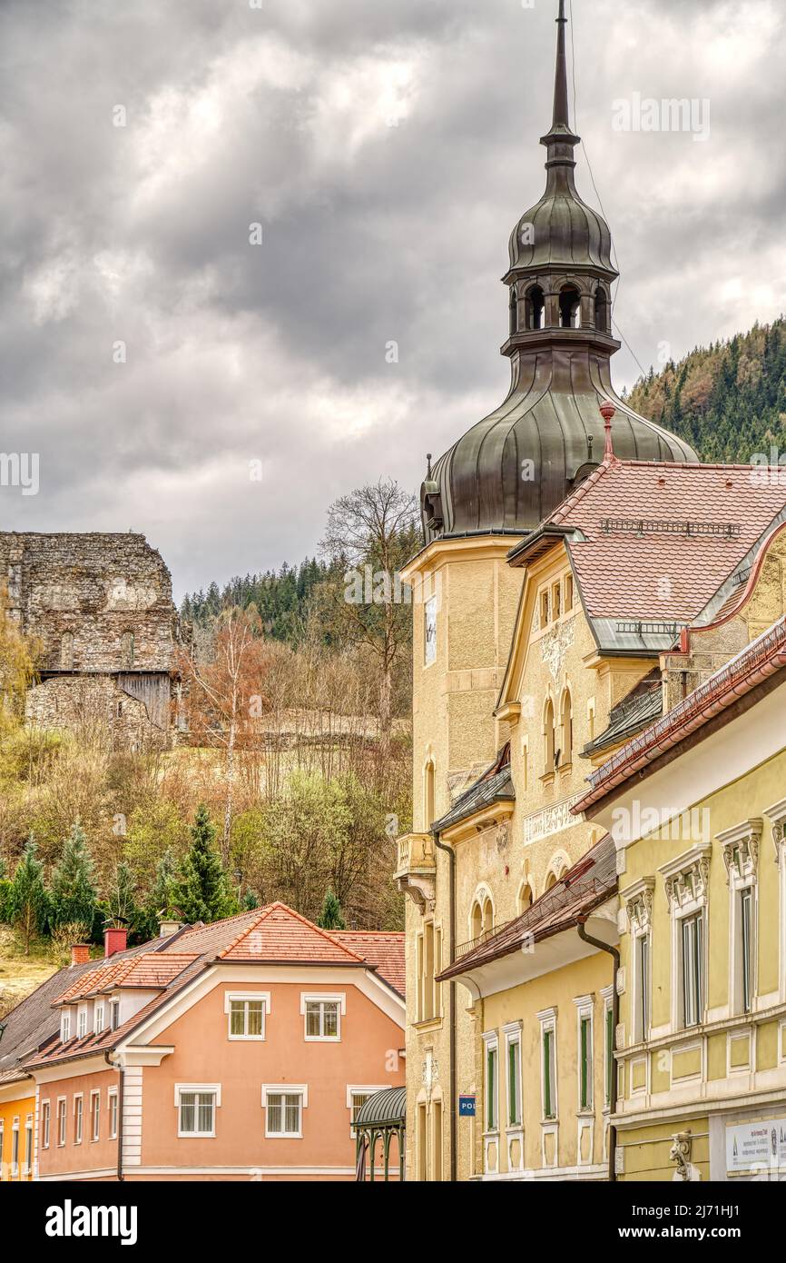 Friesach castle hi-res stock photography and images - Alamy