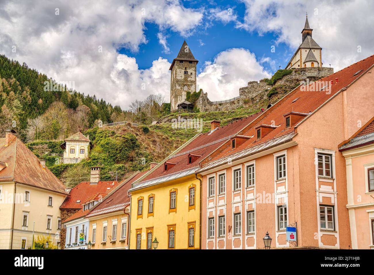 Friesach castle hi-res stock photography and images - Alamy