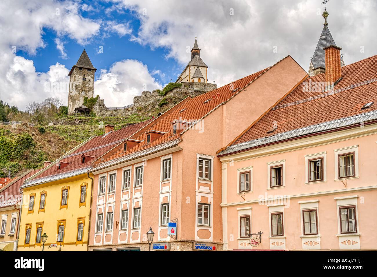 Friesach castle hi-res stock photography and images - Alamy
