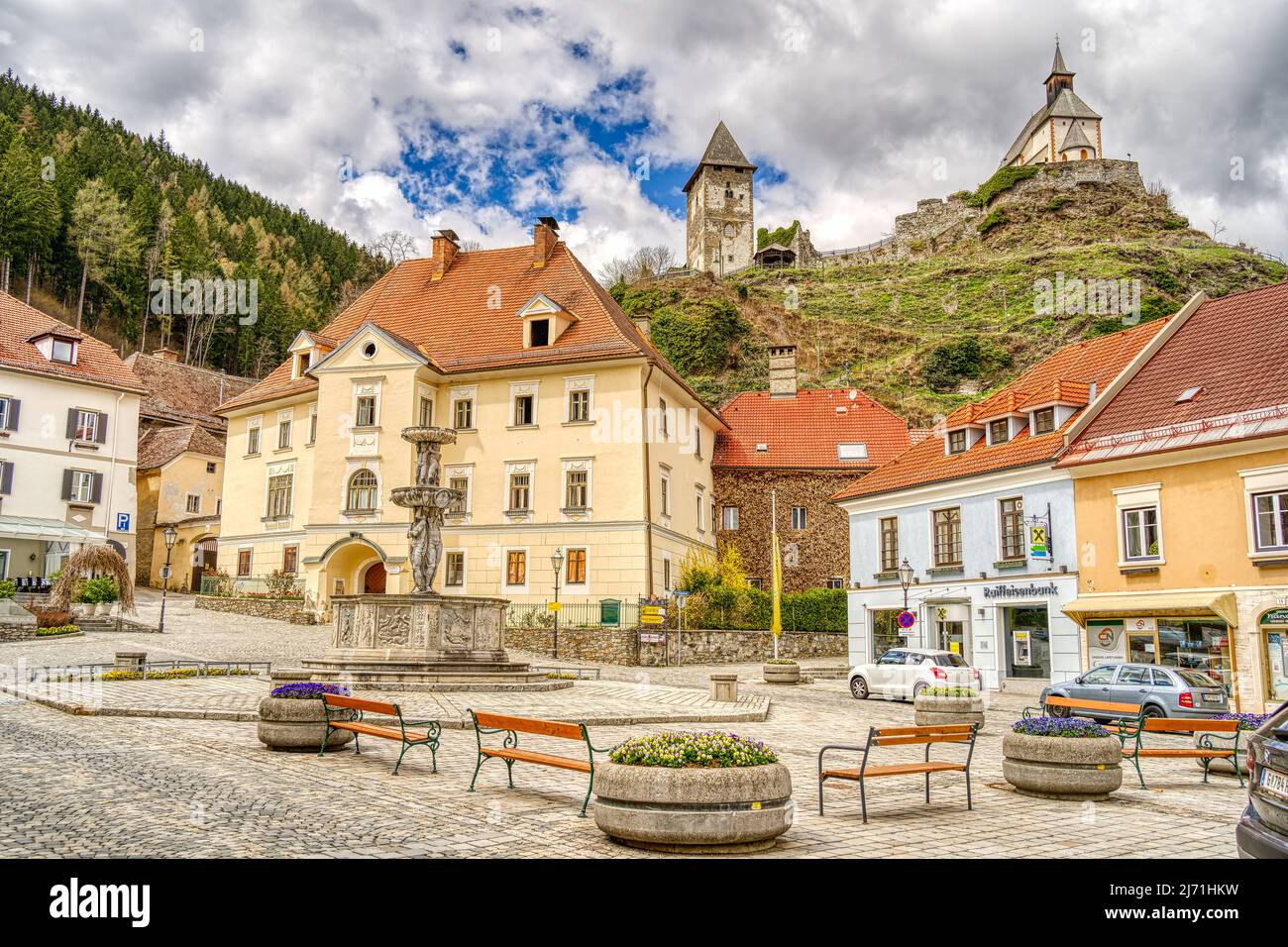 Friesach castle hi-res stock photography and images - Alamy