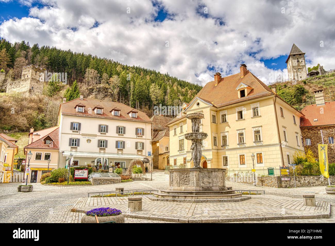 Friesach castle hi-res stock photography and images - Alamy