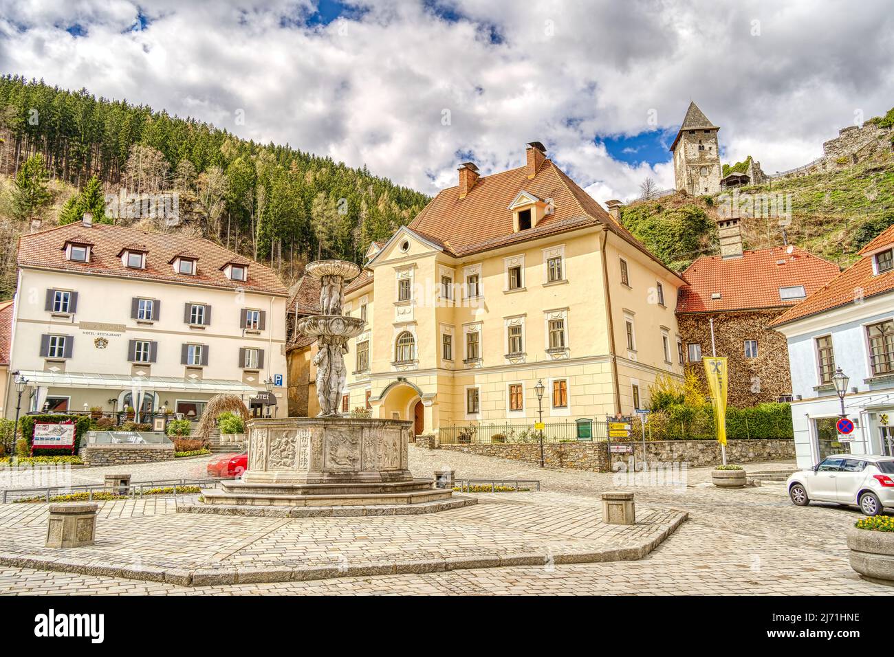 Friesach castle hi-res stock photography and images - Alamy
