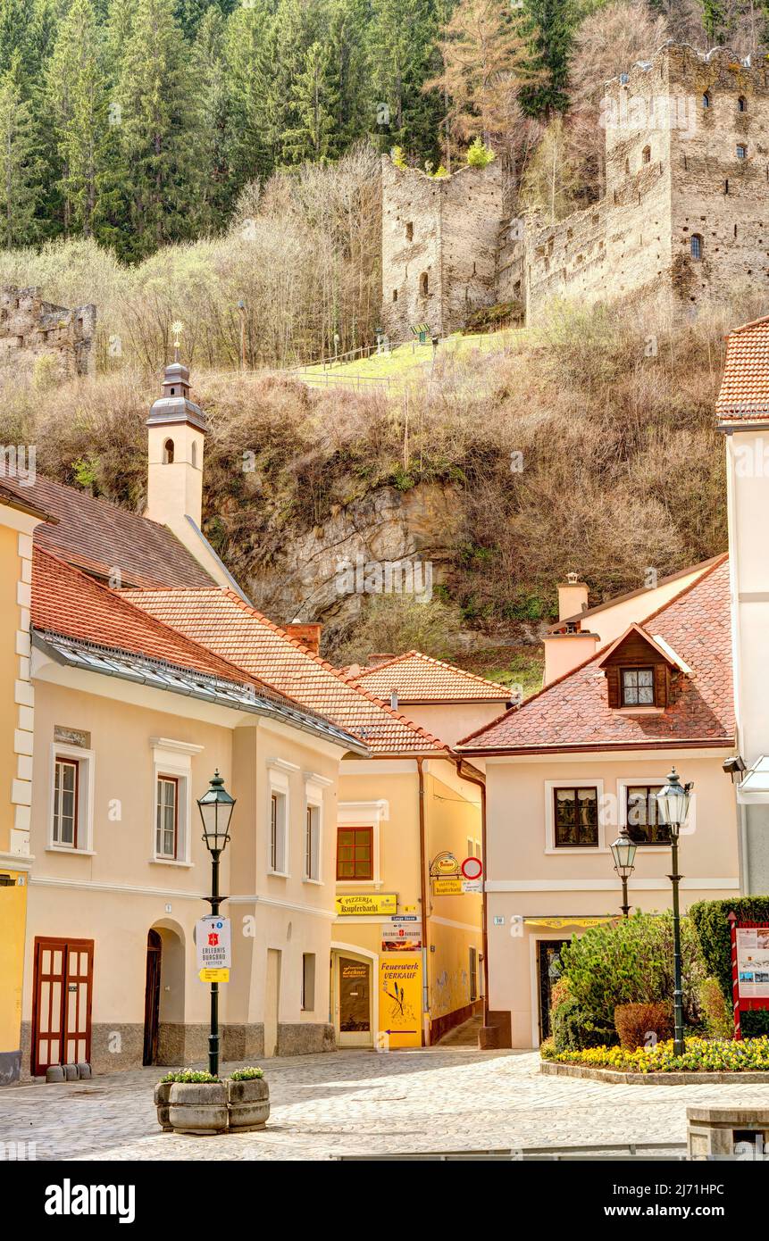 Friesach castle hi-res stock photography and images - Alamy