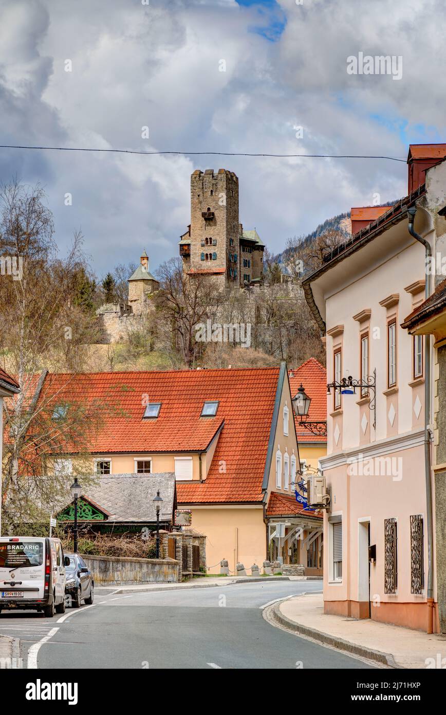 Friesach castle hi-res stock photography and images - Alamy