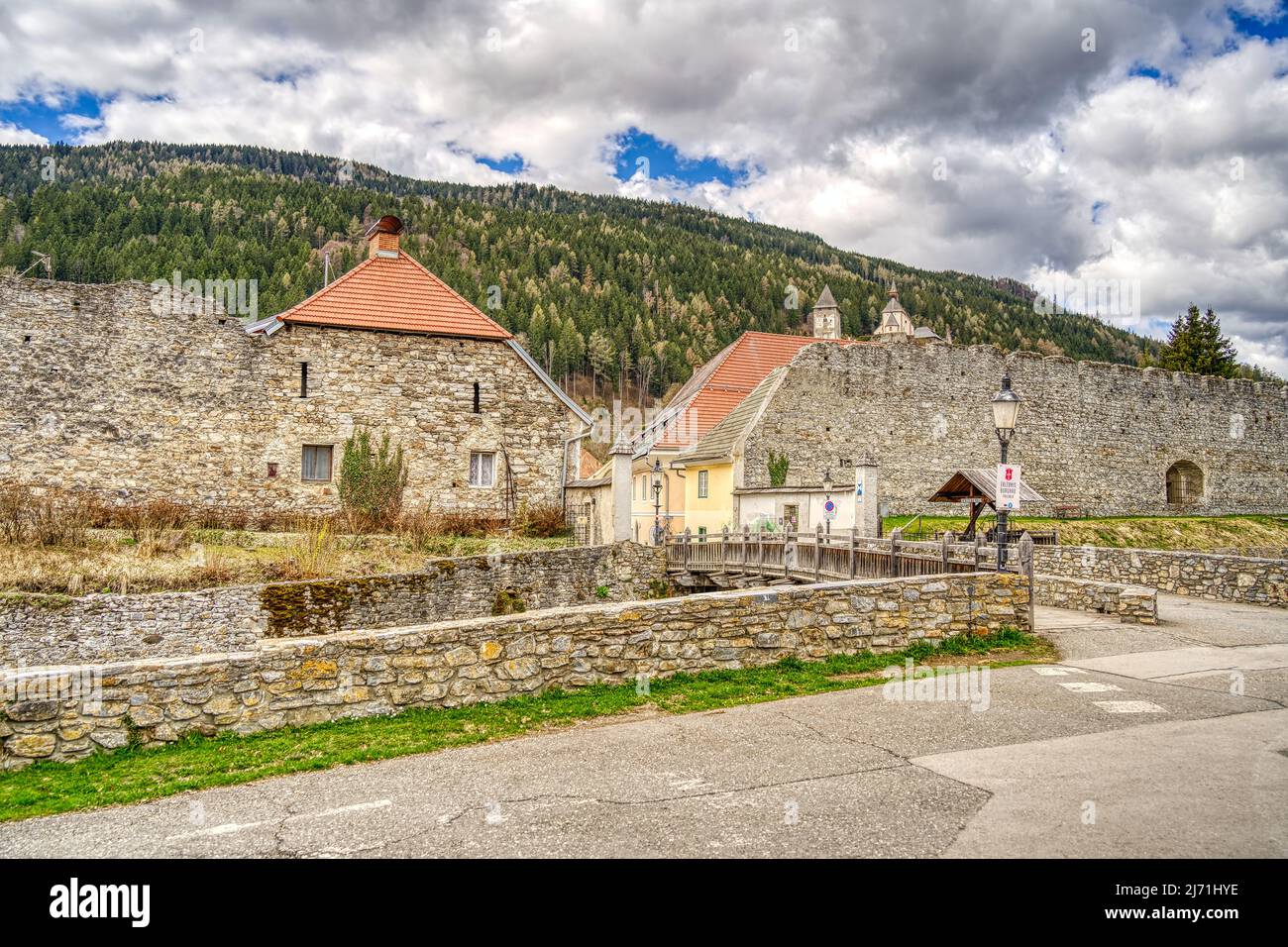 Friesach castle hi-res stock photography and images - Alamy